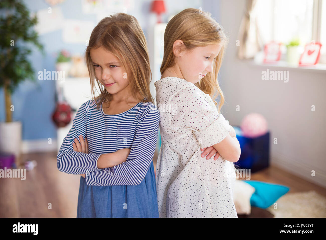 Sulking children hi-res stock photography and images - Alamy