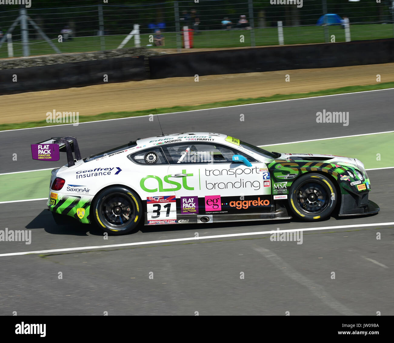 Rick Parfitt, Seb Morris, Bentley Continental GT3, Team Parker Racing ...