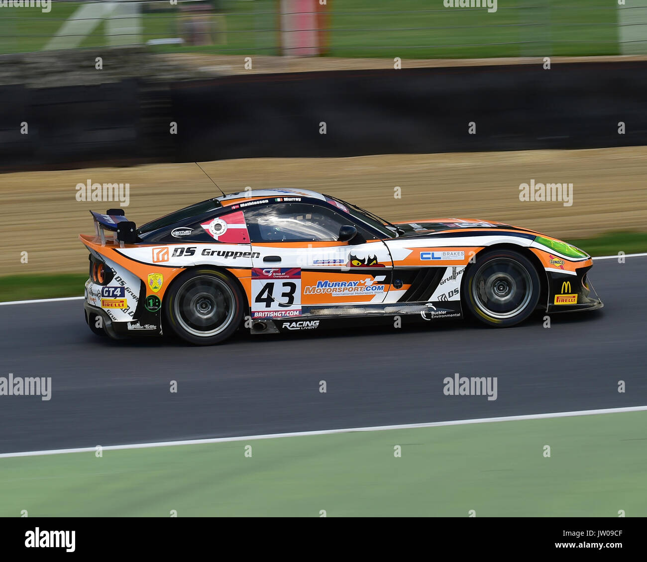 Niall Murray, Jacob Mathiassen, Ginetta G55 GT4, British GT ...