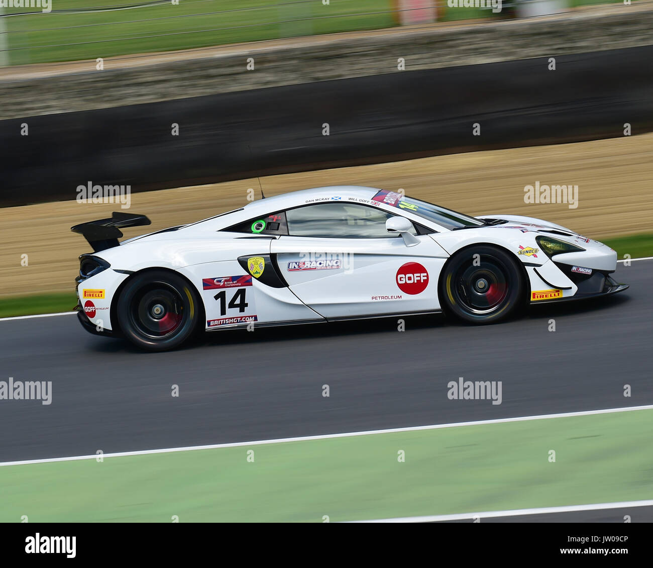 Will Goff, Daniel McKay, McLaren 570S GT4, British GT Championship ...