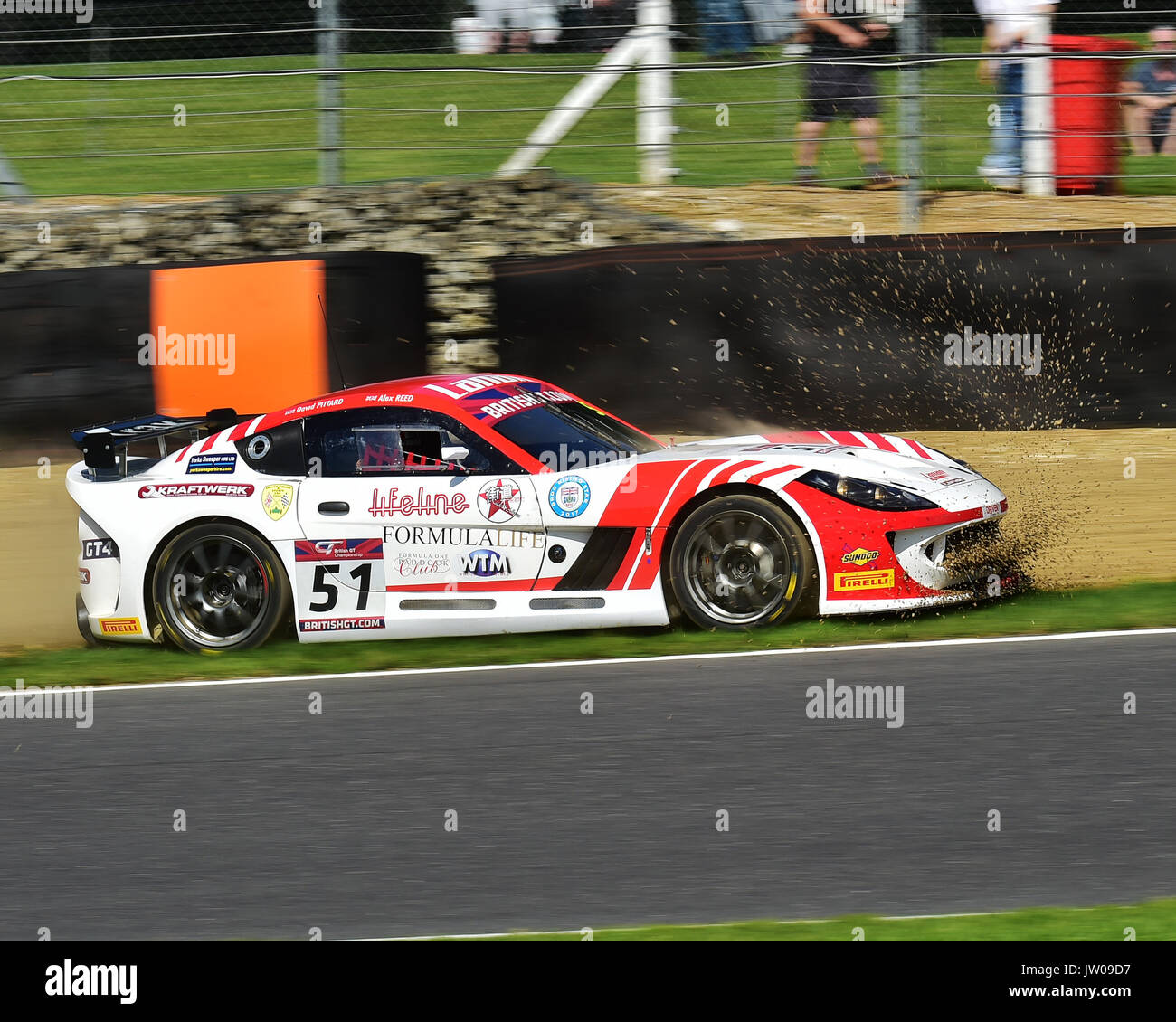 David Pittard, Alex Reed, Ginetta G55 GT4, British GT Championship ...
