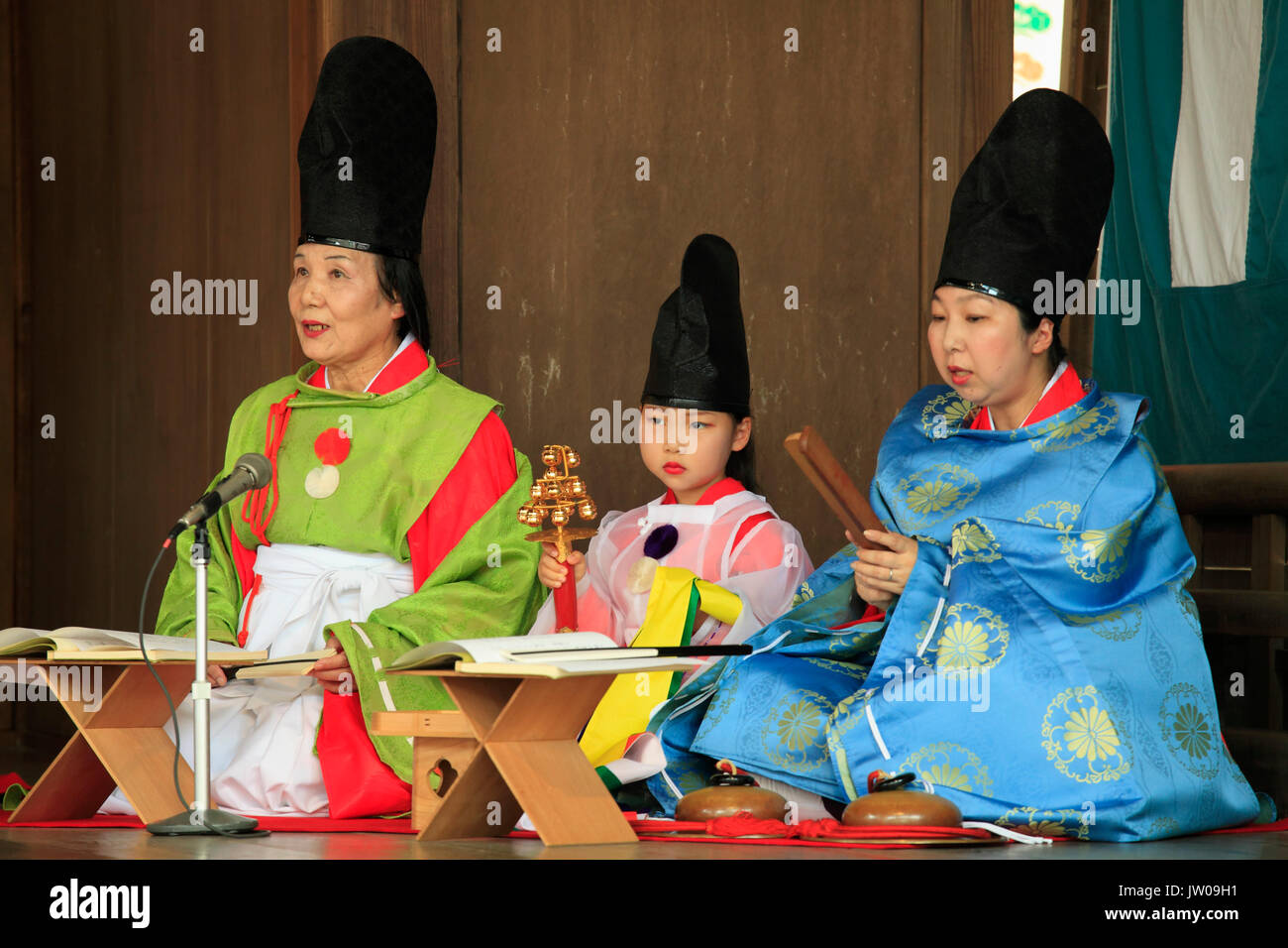 Japan, Kyoto, Gion Matsuri, festival, traditional performance ...