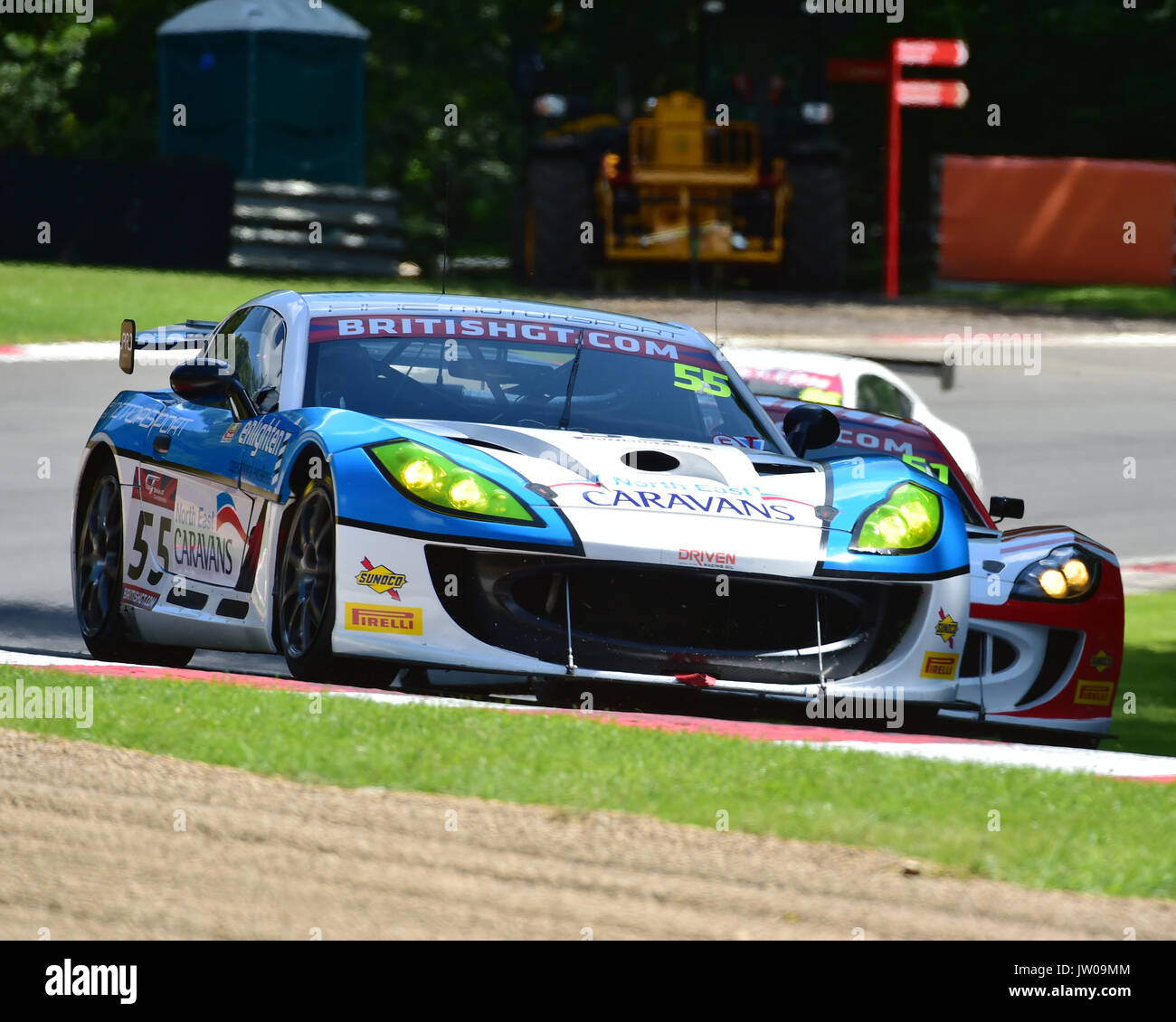 Stuart Middleton, William Tregurtha, Ginetta G55 GT4, British GT ...