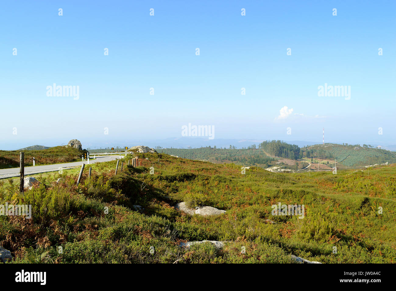 Foia the highest mountain of Algarve, Portugal Stock Photo - Alamy