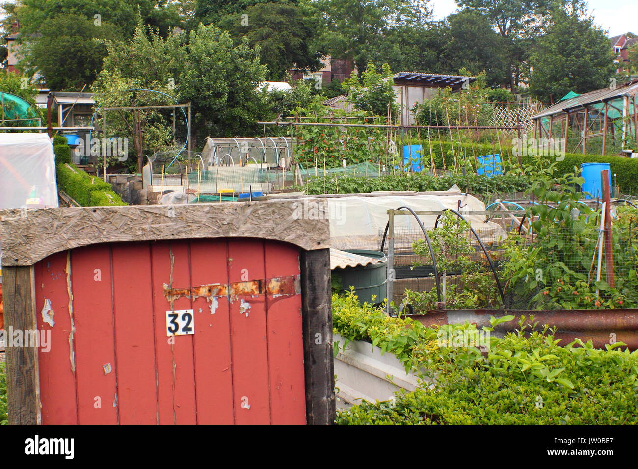 Allotment sheffield hi-res stock photography and images - Alamy
