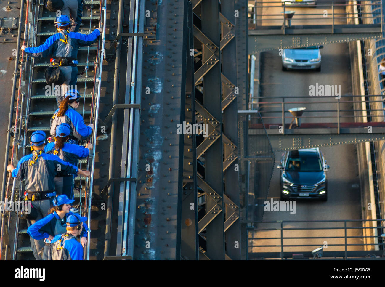 Sydney harbour bridge climbing hi-res stock photography and images - Alamy