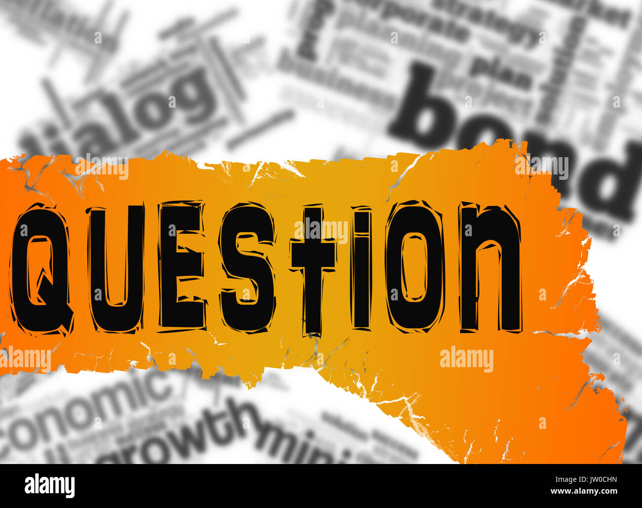 Word cloud with question word image with hi-res rendered artwork that ...