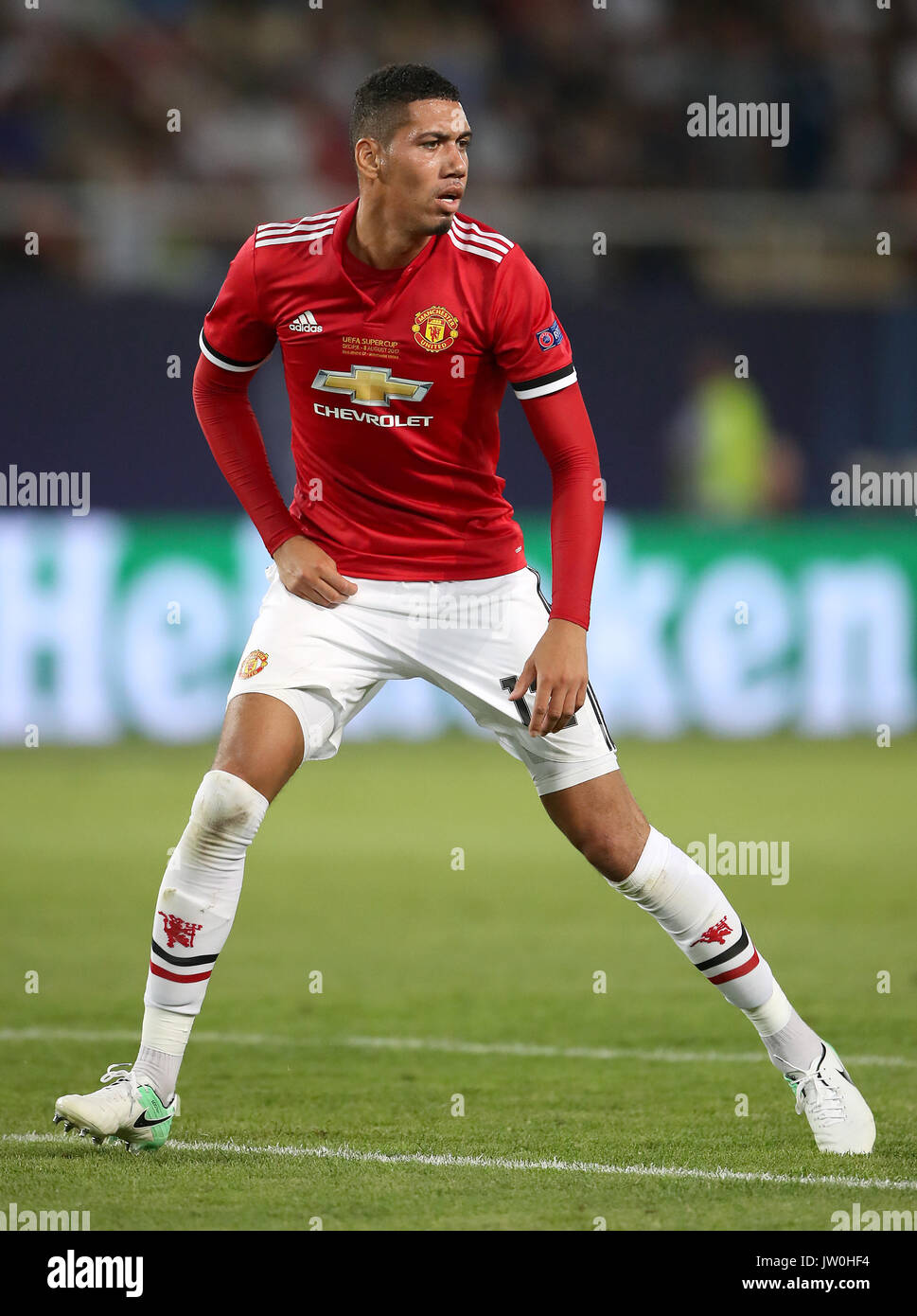 Chris Smalling, Manchester United Stock Photo - Alamy