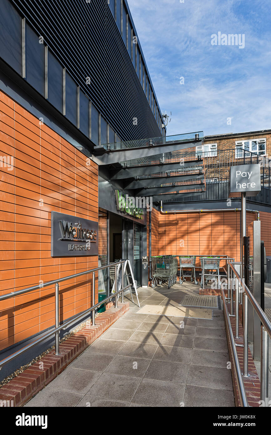 Waitrose supermarket exterior hi-res stock photography and images - Alamy