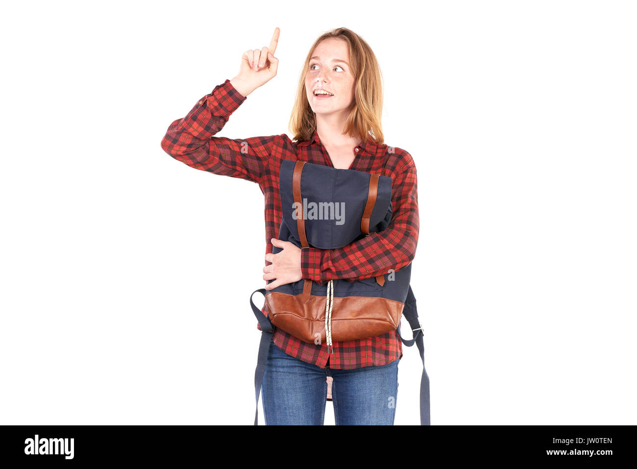 Red hair schoolgirl hi-res stock photography and images - Alamy