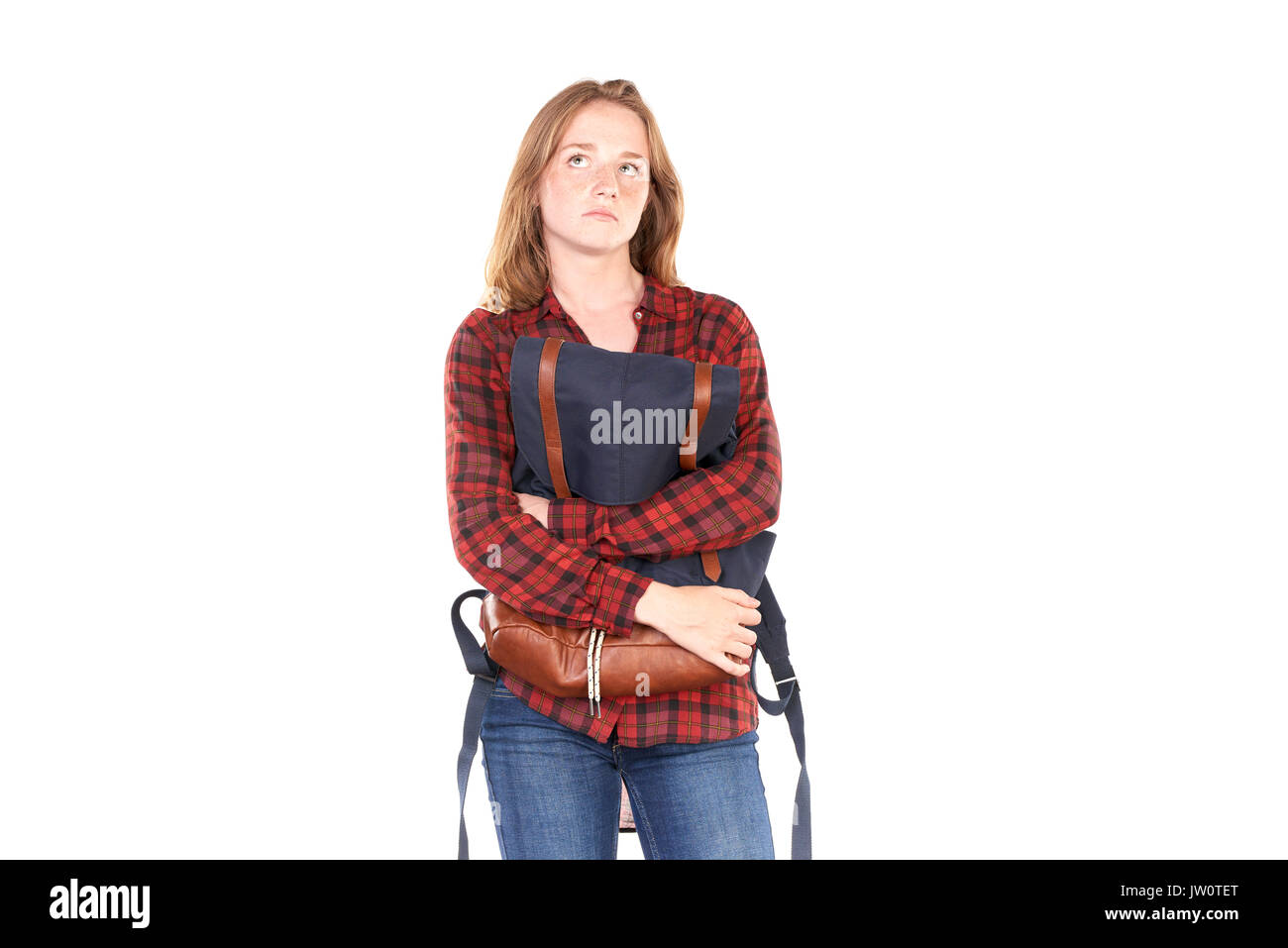 Red hair schoolgirl hi-res stock photography and images - Alamy