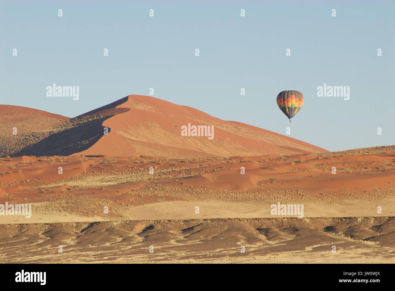 Bacon flight over the Namib desert Stock Photo - Alamy