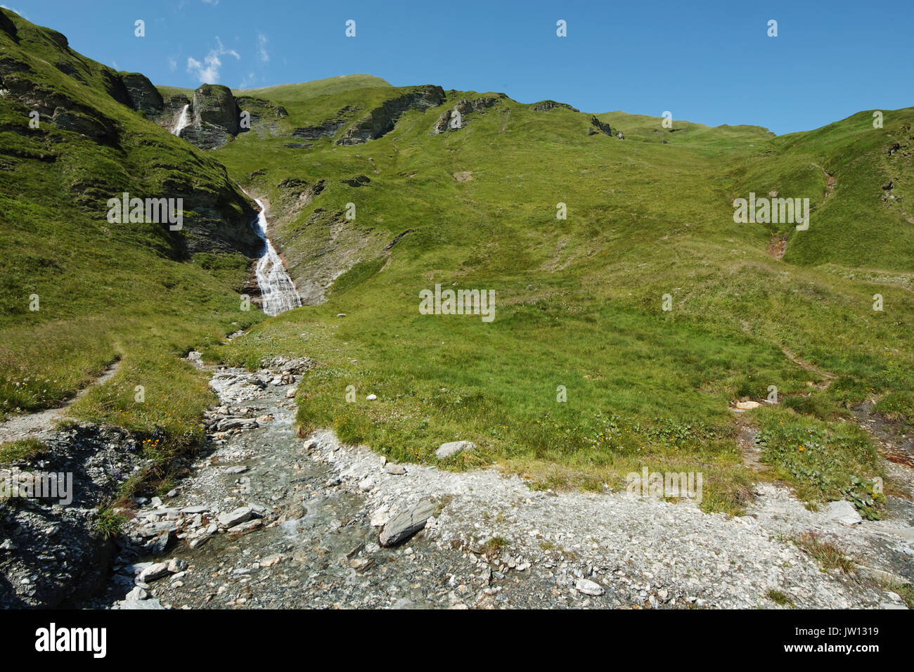 Austrian Alps Weitental cascade Stock Photo - Alamy