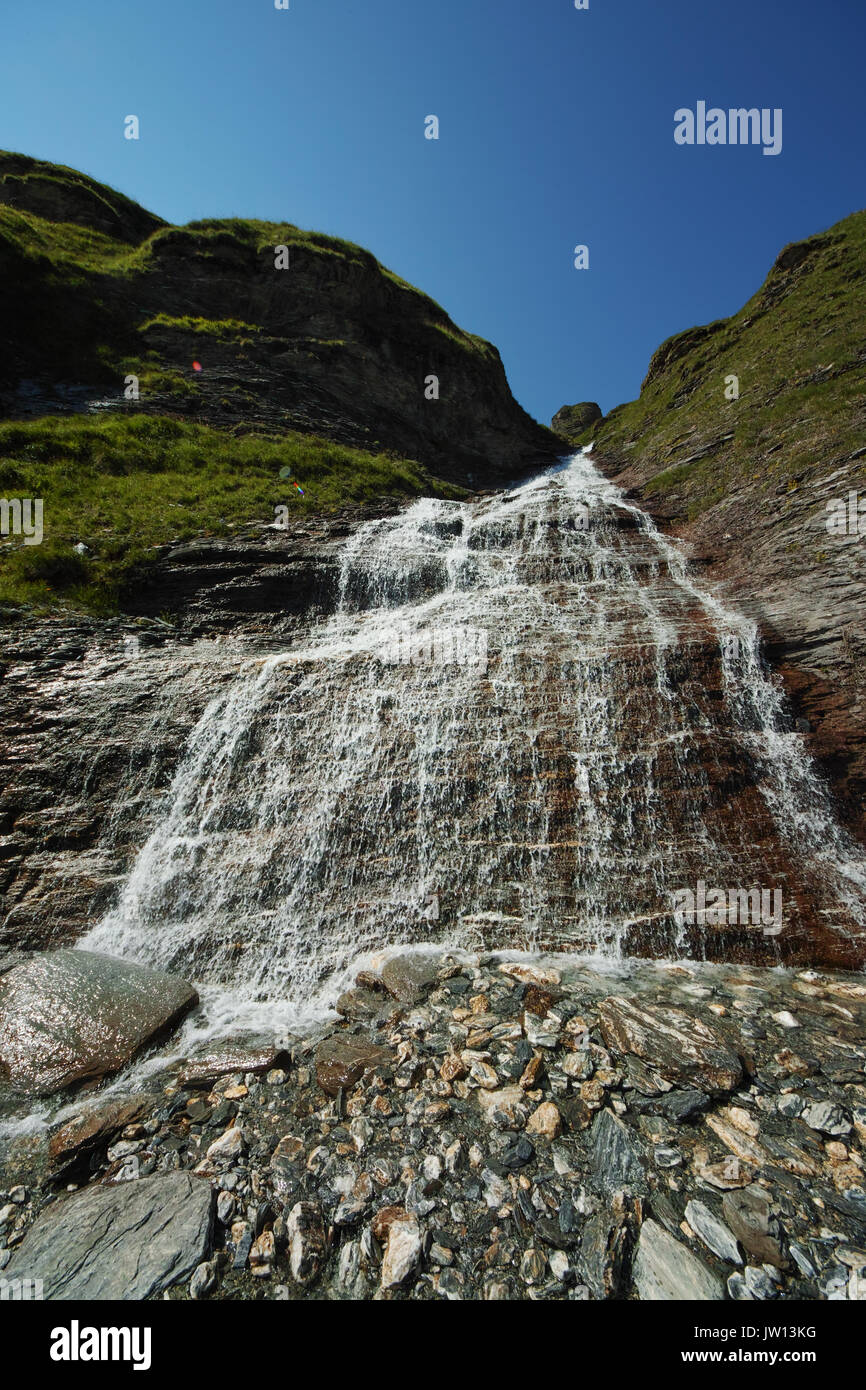 Austrian Alps Weitental cascade Stock Photo - Alamy