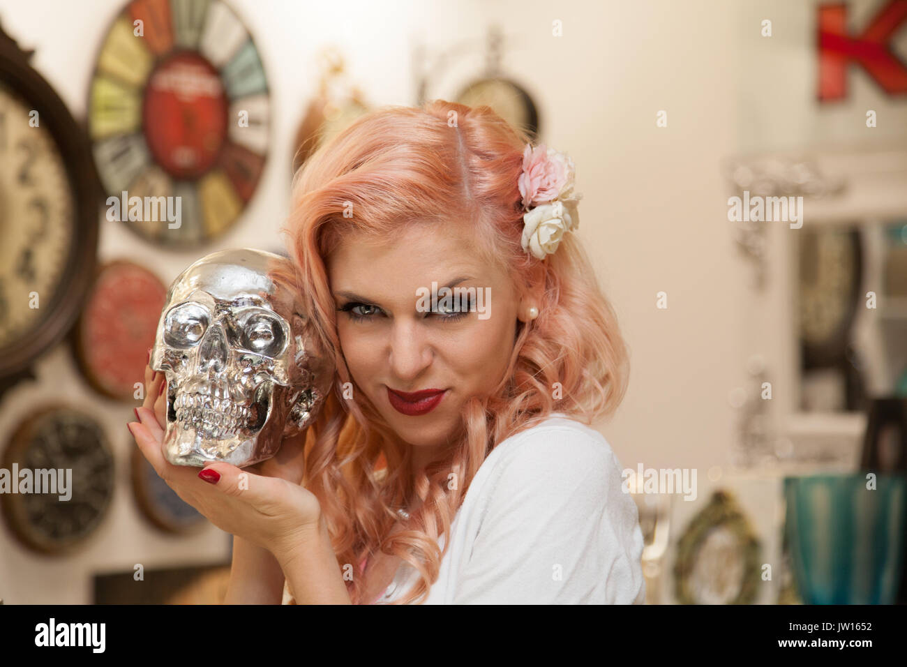 Rockabilly girl hi-res stock photography and images - Alamy