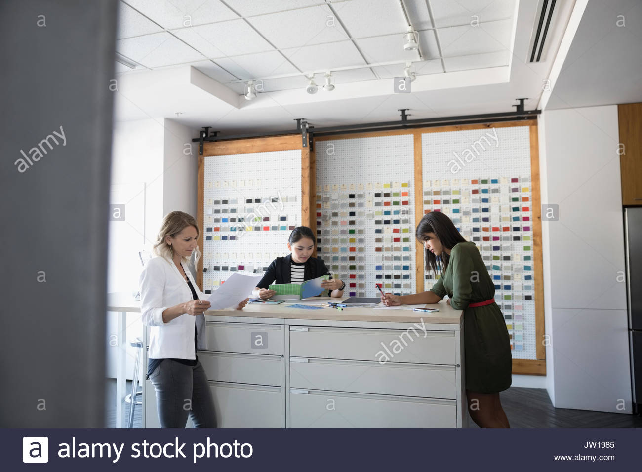 Swatch table hi-res stock photography and images - Alamy