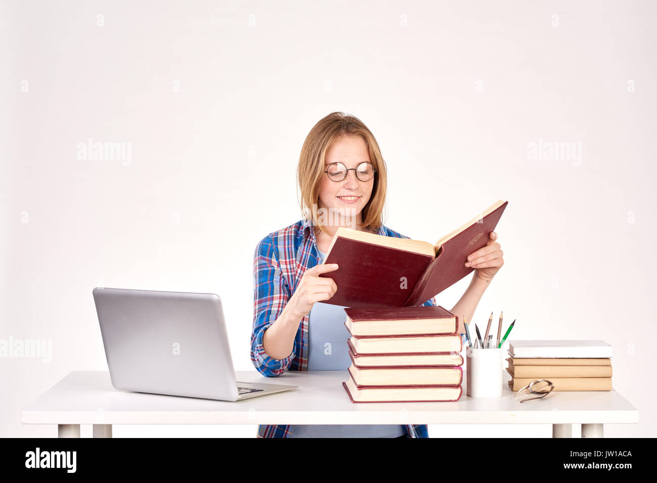 Studying learning High Resolution Stock Photography and Images - Alamy