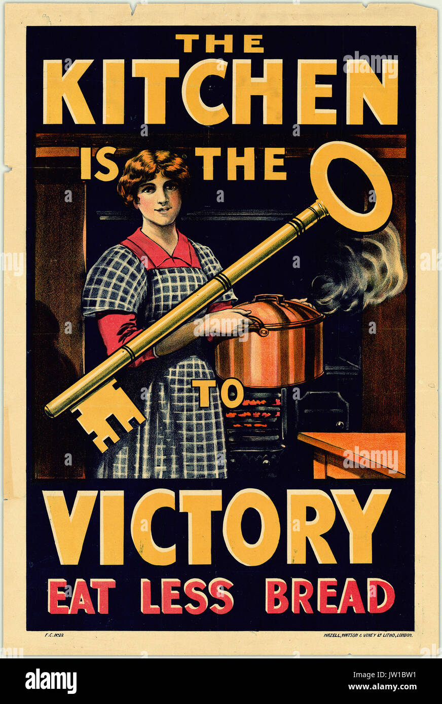 Ww1 vintage british propaganda poster hi-res stock photography and ...