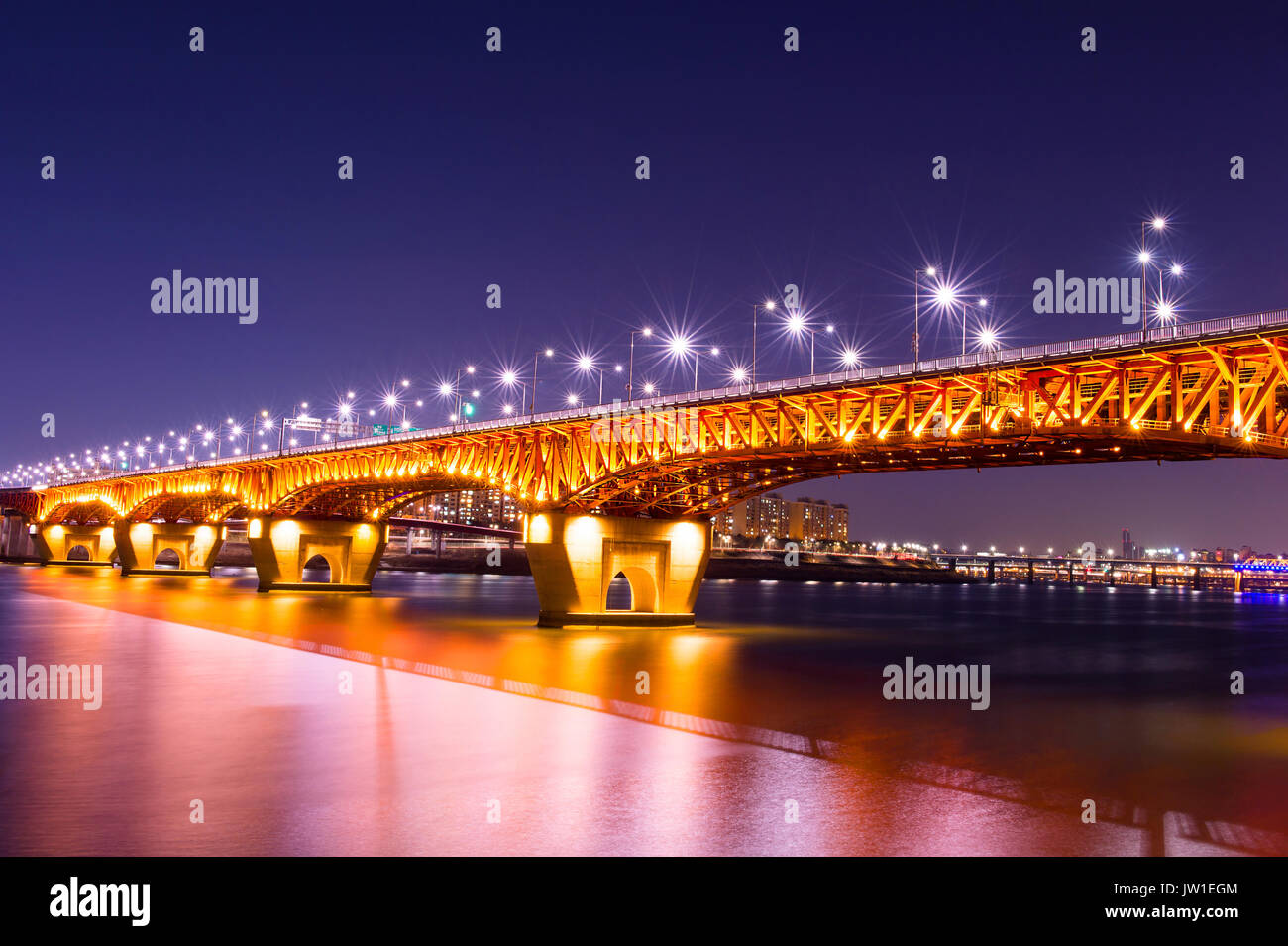 Seongsu bridge in seoul,korea Stock Photo - Alamy