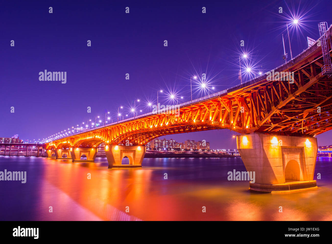 Seongsu bridge in seoul,korea Stock Photo - Alamy