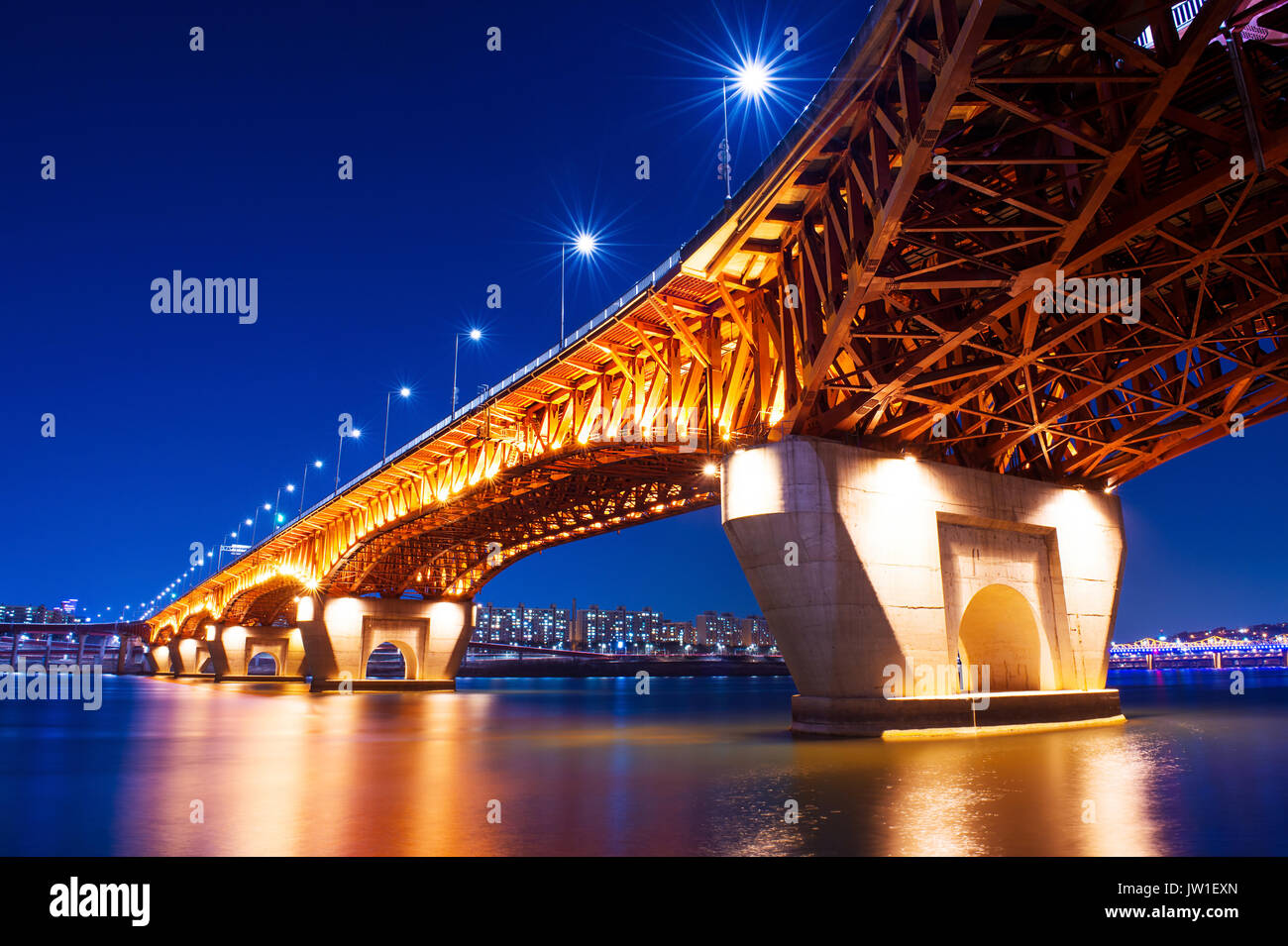 Seongsu bridge in seoul,korea Stock Photo - Alamy