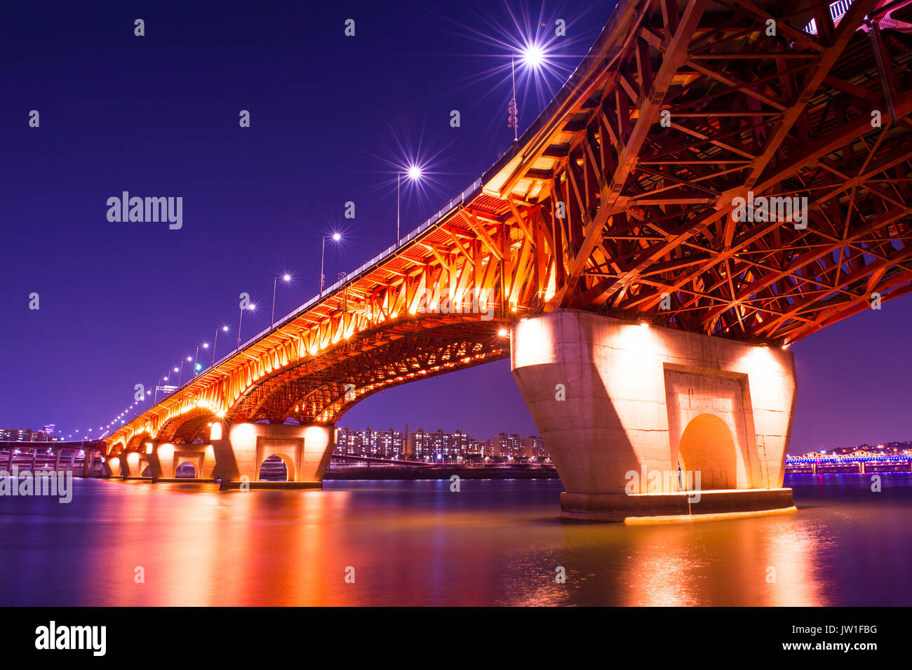 Seongsu bridge in seoul,korea Stock Photo - Alamy
