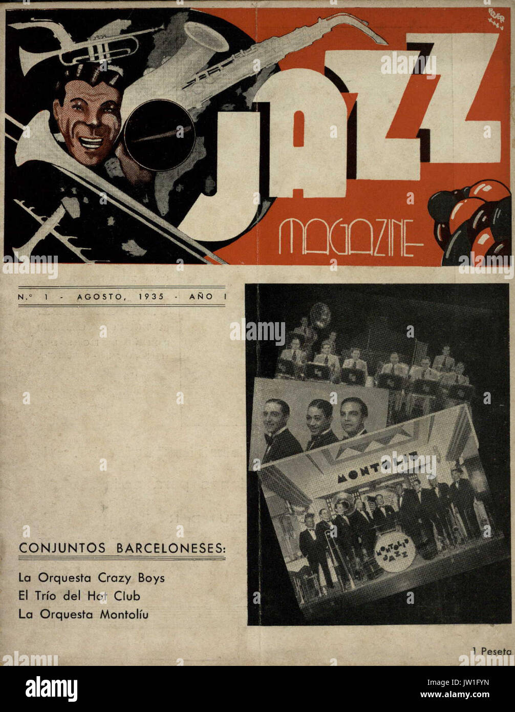 Portada de revista vintage hi-res stock photography and images - Alamy