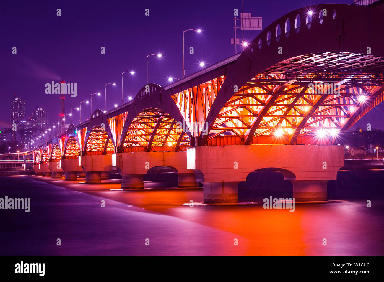 seongsan bridge, korea Stock Photo - Alamy