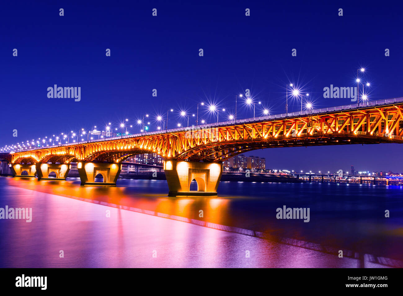 Seongsu bridge in seoul,korea Stock Photo - Alamy