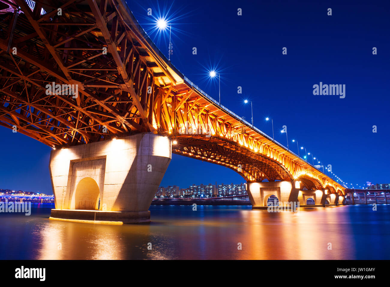 Seongsu bridge in seoul,korea Stock Photo - Alamy