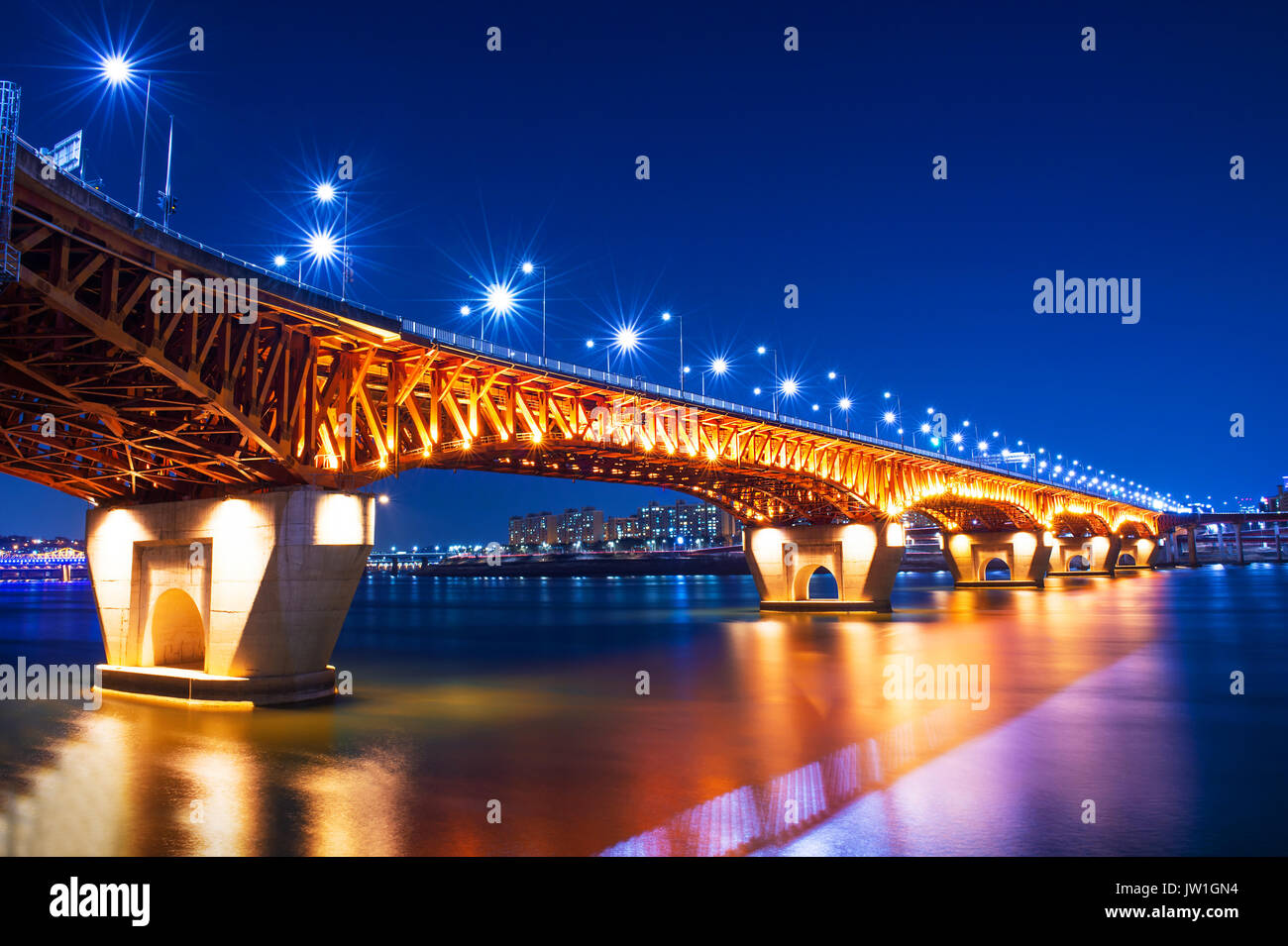 Seongsu bridge in seoul,korea Stock Photo - Alamy