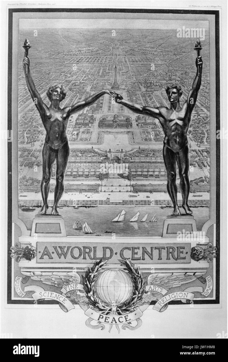 World center Black and White Stock Photos & Images - Alamy