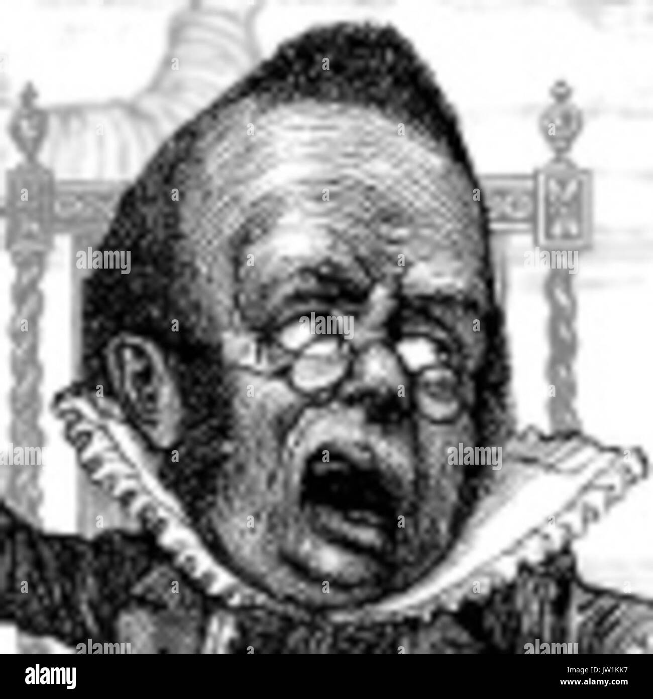 Old banker painting Black and White Stock Photos & Images - Alamy