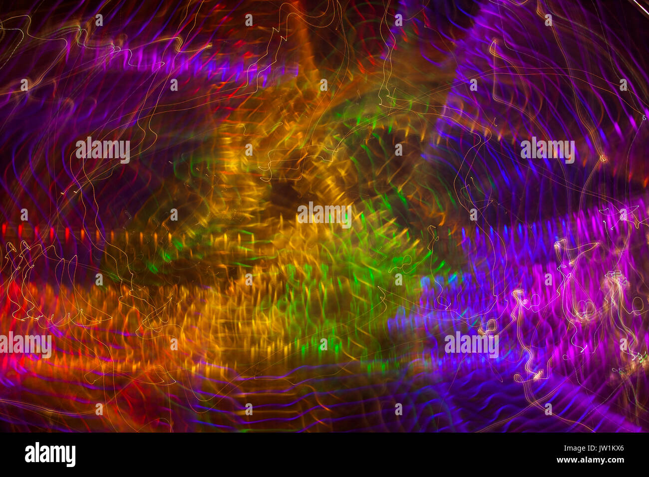 Kinetic light painting Stock Photo - Alamy