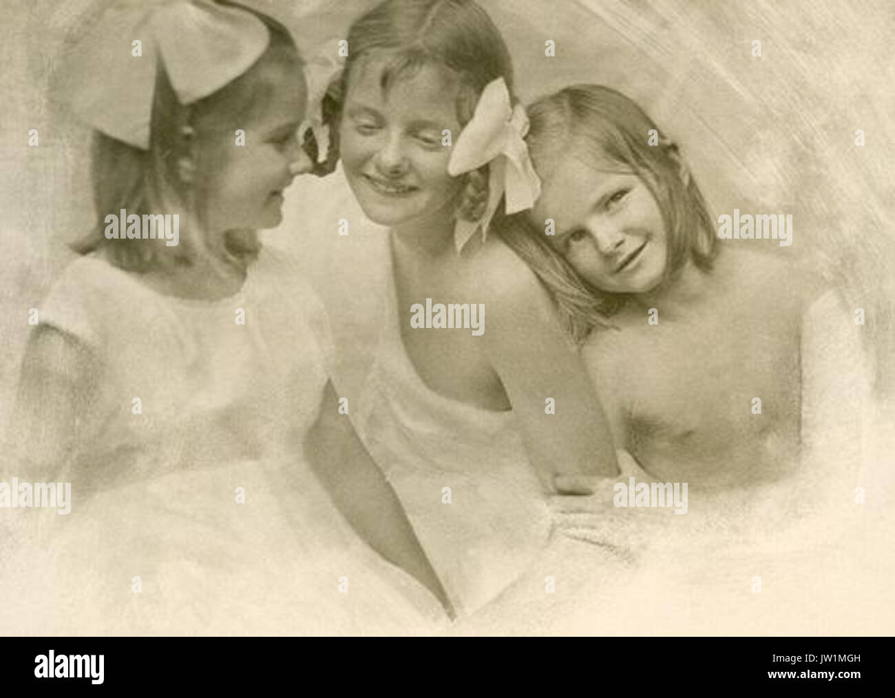 Henry b goodwin bersten sisters Stock Photo - Alamy