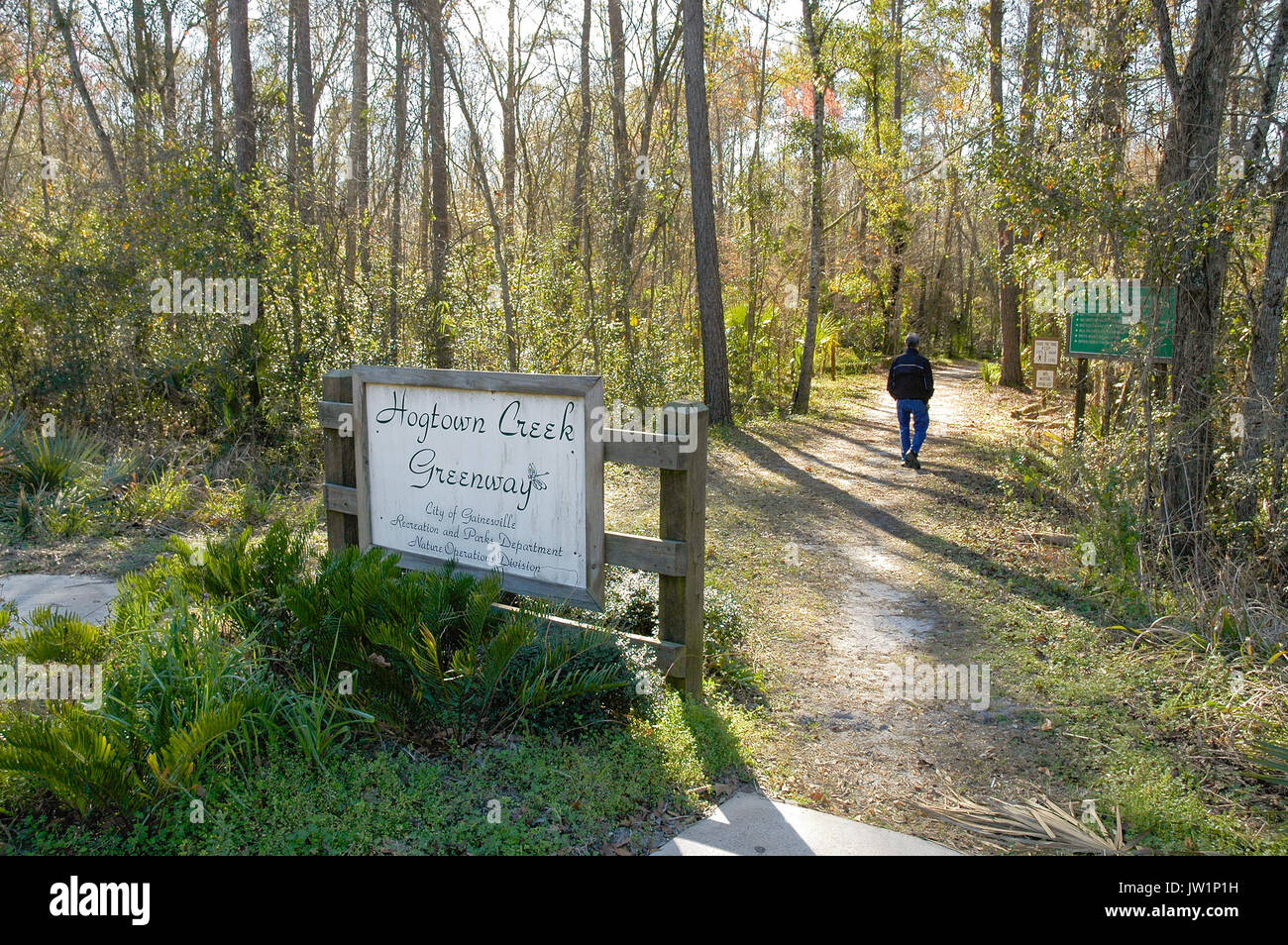 Hogtown Creek Greenway is a nature park and trail in the city of ...
