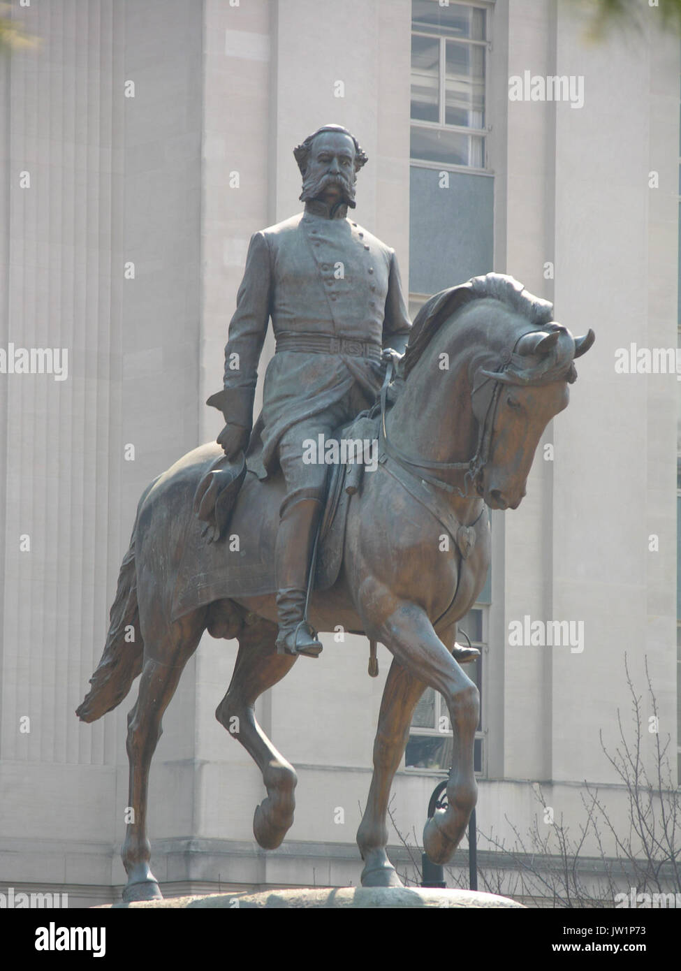 Statue of Wade Hampton (lawn of the South Carolina Statehouse Stock ...