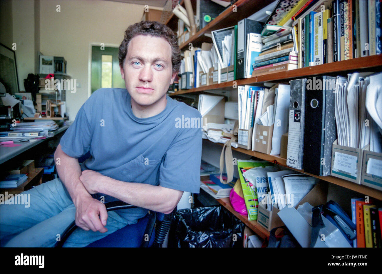 Physicist Dr Jonathan Hare, at the University of Sussex Stock Photo - Alamy