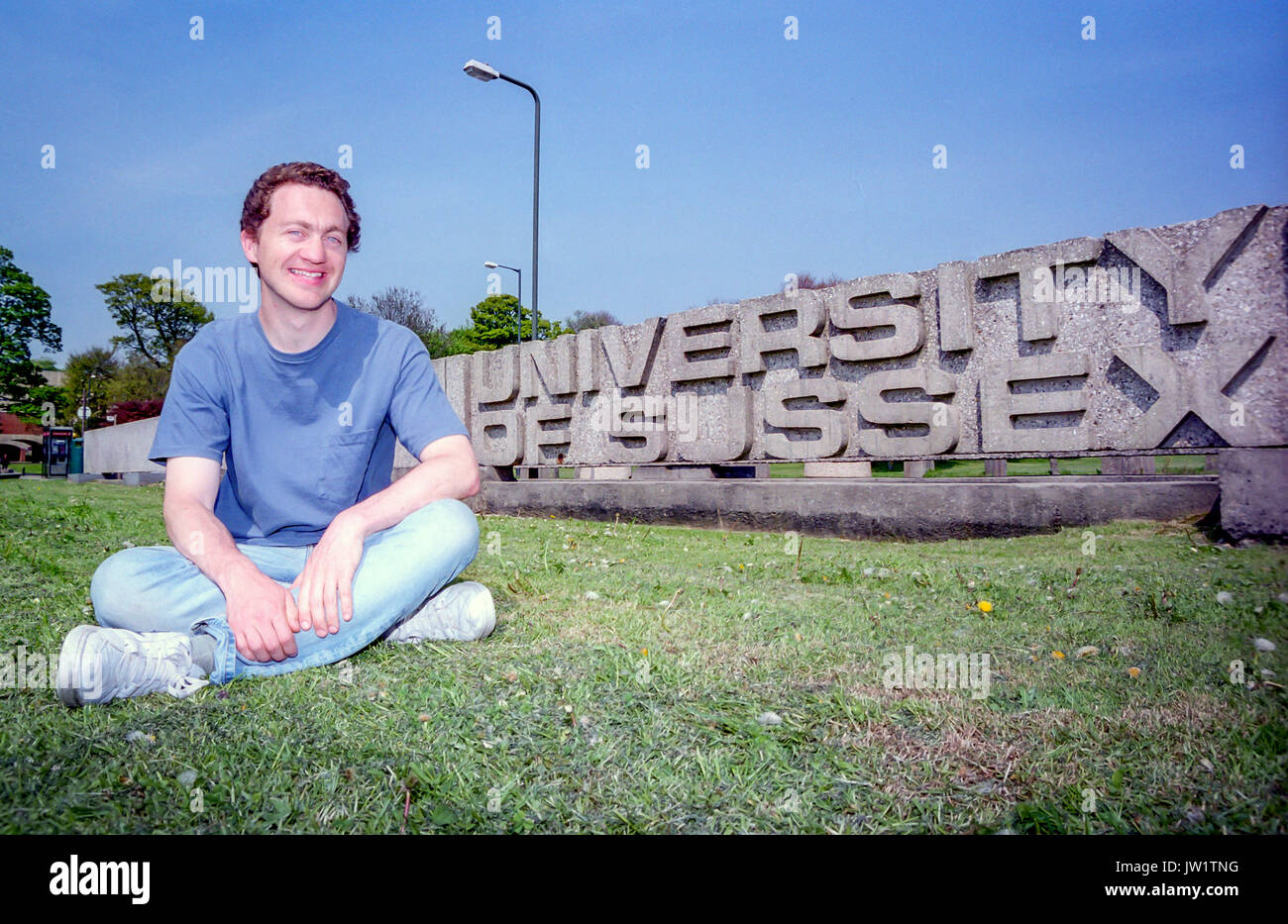 Physicist Dr Jonathan Hare, at the University of Sussex Stock Photo - Alamy