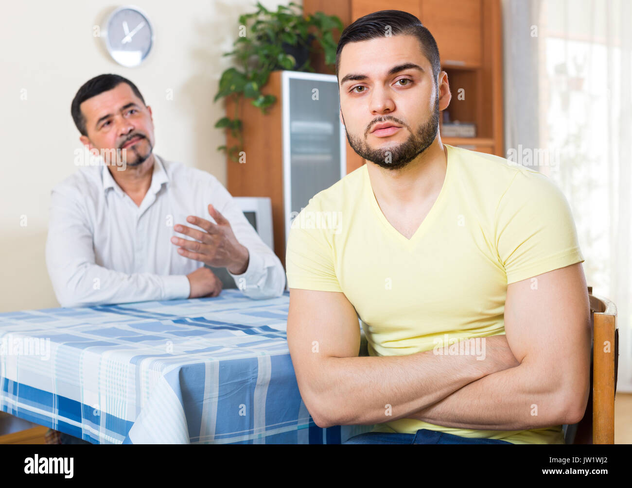 Gay couple sad hi-res stock photography and images - Alamy