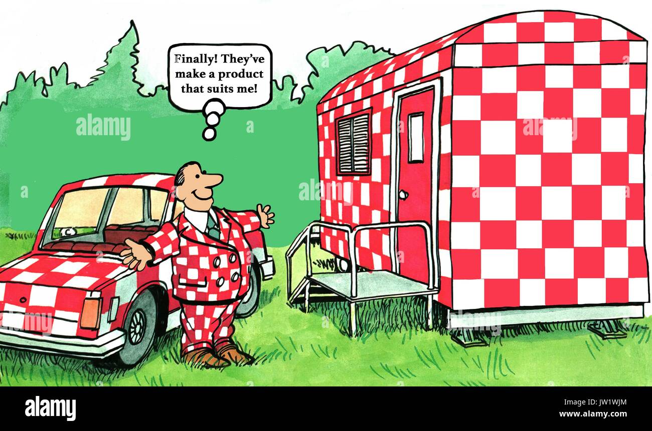 Cartoon trailer hi-res stock photography and images - Alamy