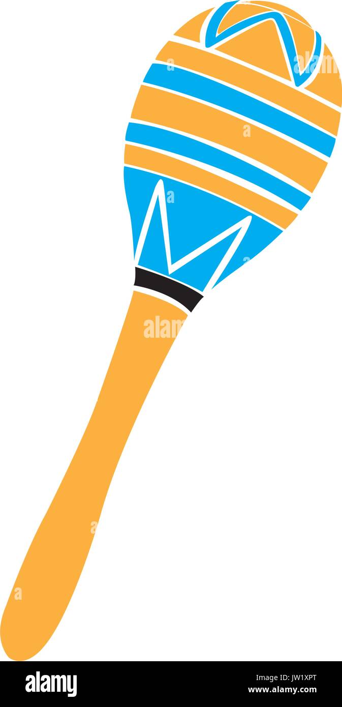 Isolated maraca illustration Stock Vector Image & Art - Alamy