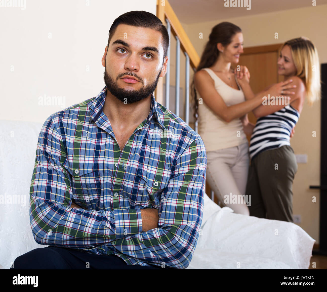 Annoying friend hi-res stock photography and images - Alamy