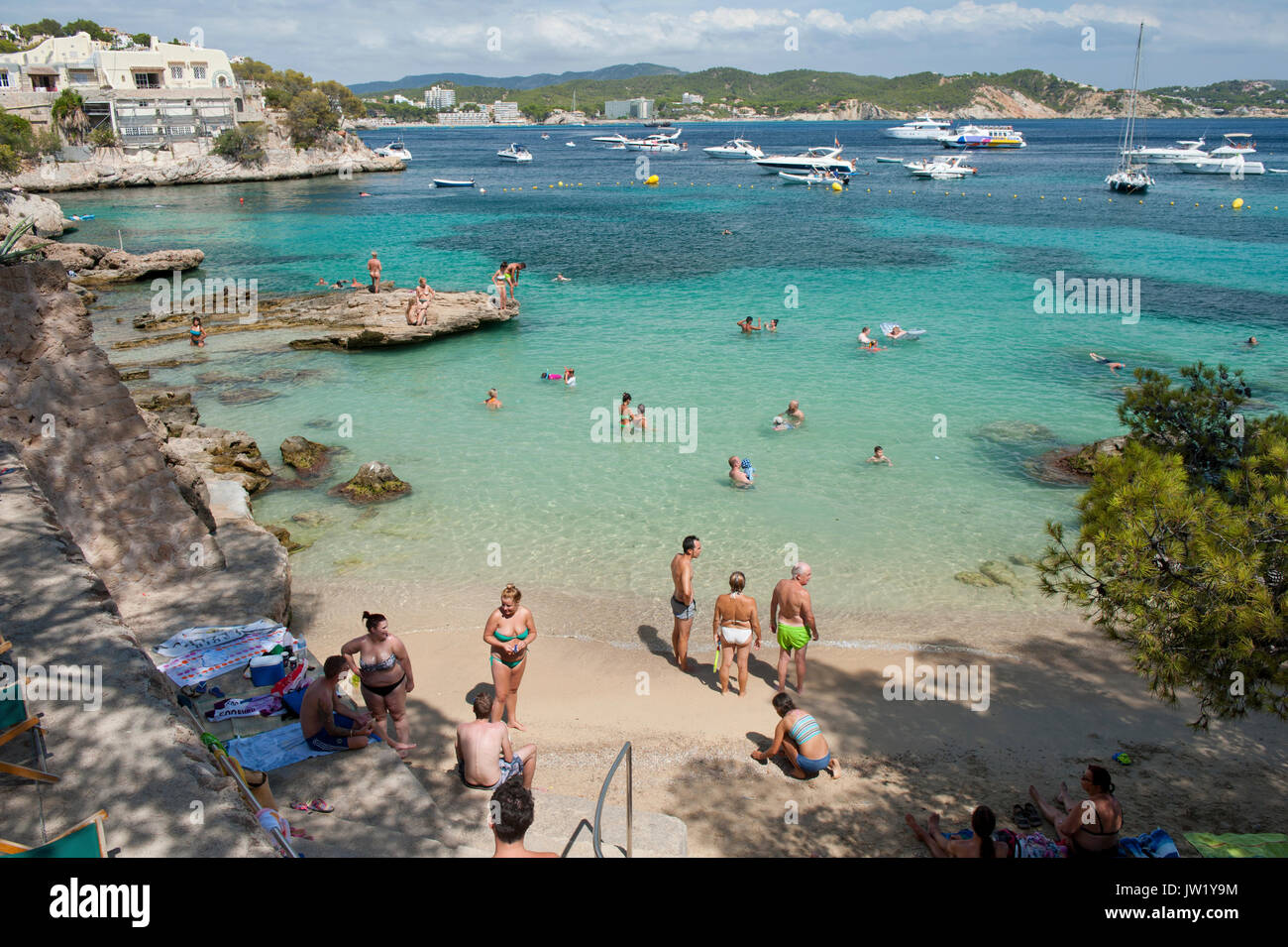 Cala fornells mallorca hi-res stock photography and images - Alamy