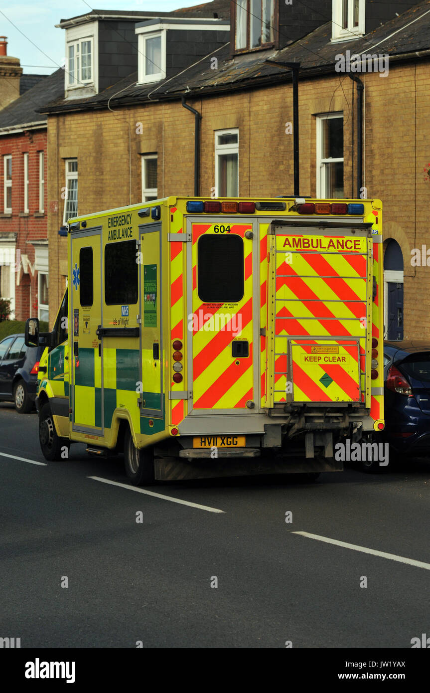 Ambulance Responding To Call High Resolution Stock Photography and ...
