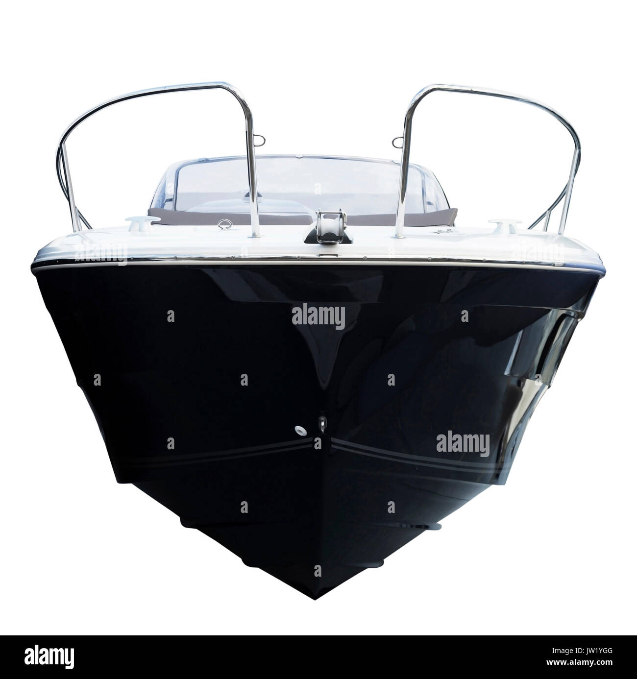 Boat powerboat speedboat Cut Out Stock Images & Pictures - Alamy