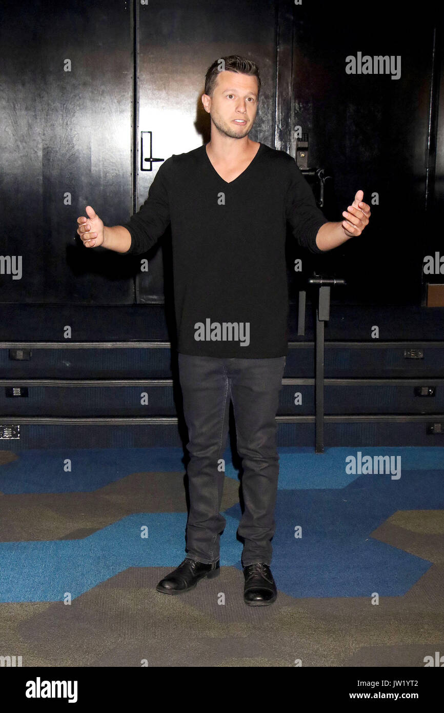 Magician Mat Franco unveils the Mat Franco Theater Marquee at The Linq ...