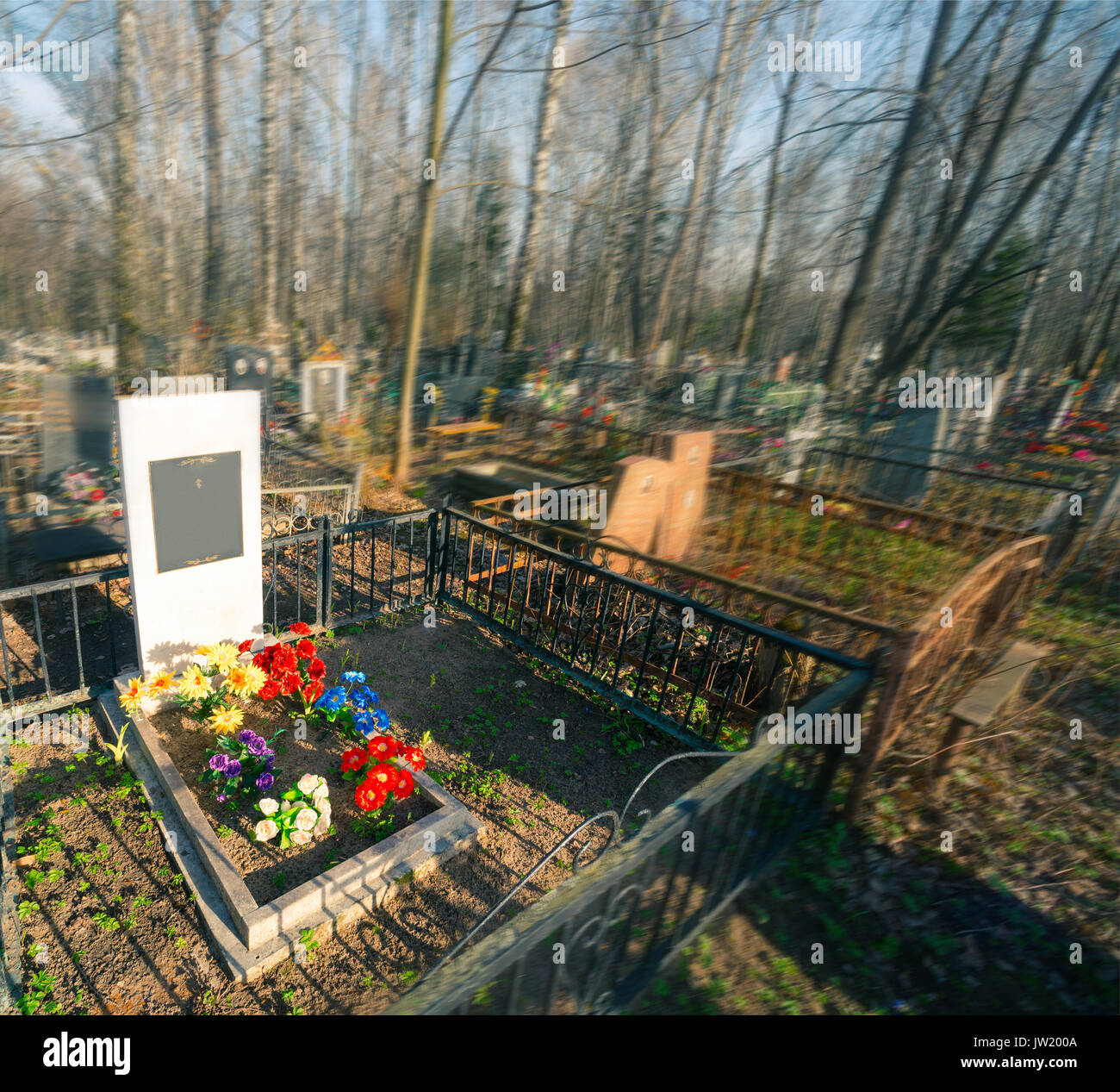 Cemetery fence design hi-res stock photography and images - Alamy