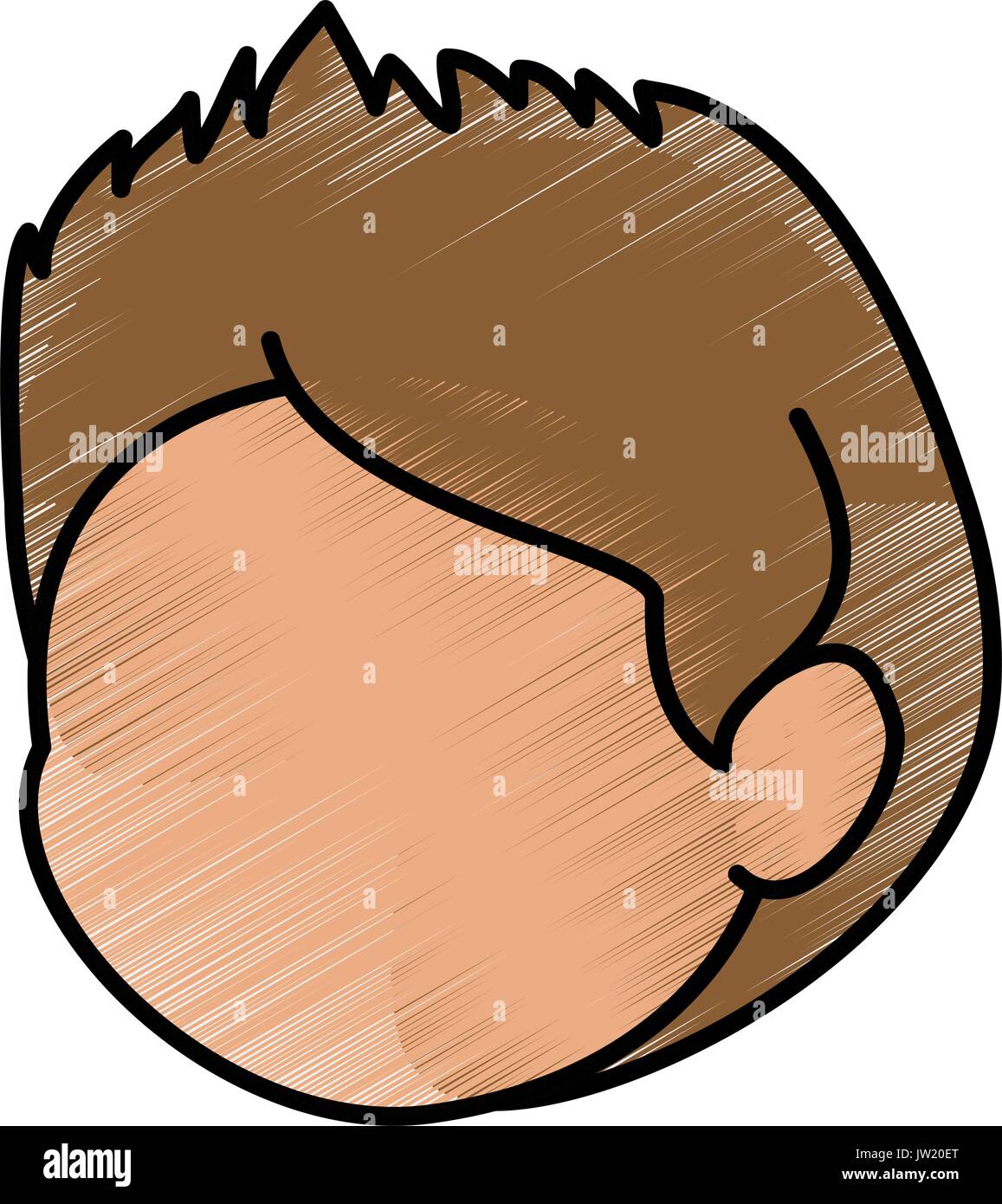 cartoon boy icon icon vector illustration graphic design Stock Vector ...