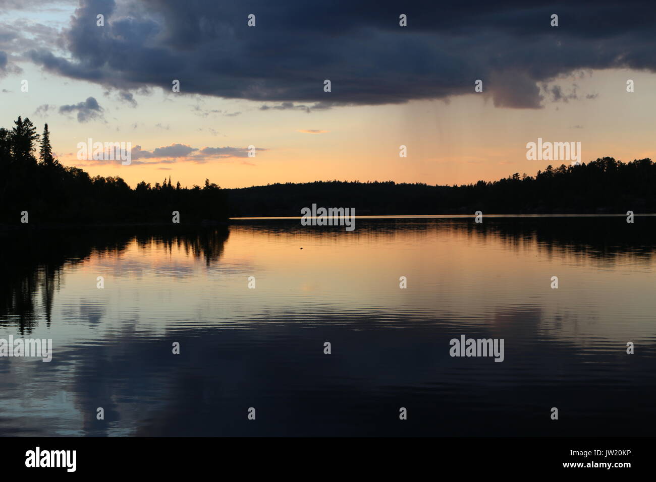 Boundary waters sunset hi-res stock photography and images - Alamy